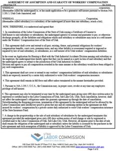 Industrial - Forms - Utah Labor Commission